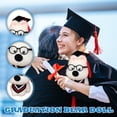 Class of 2026 Graduation Dog Plush Doll with Doctoral Cap Stuffed ...