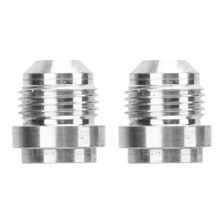 8AN Hose Adapter, 2 Pcs AN8 Weld On Bung Fitting 8AN Hose Adapter ...