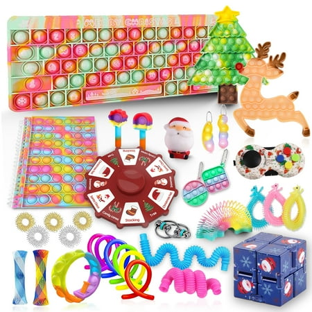 Nituyy Fidget Packs Anti-Anxiety Tools,Fidget Toy Pack with Marble Mesh ...