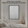40 x 20 Inch Black Edge Aluminum Foil Window Cover, Large Blackout Heat ...
