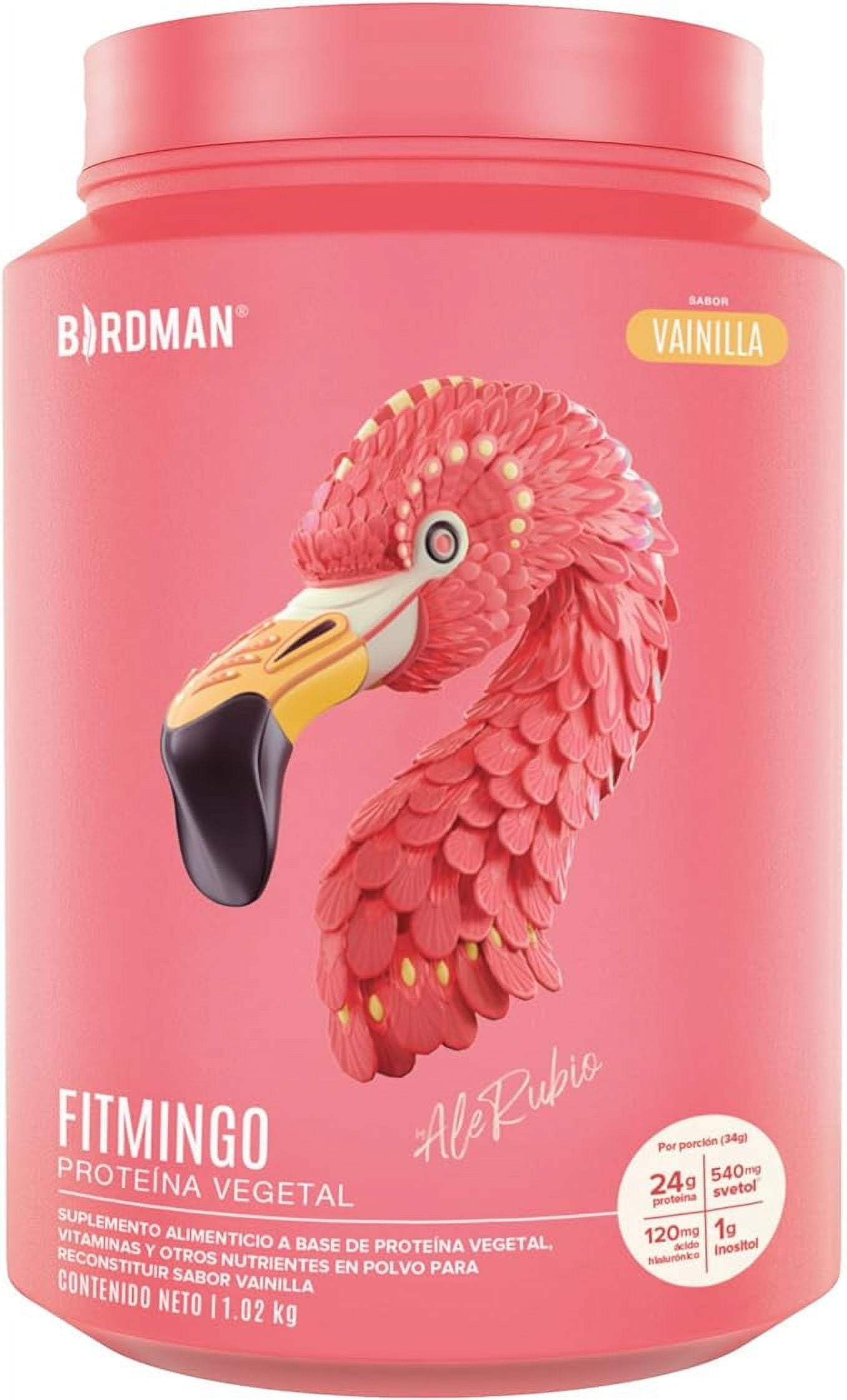 Proteina Vegetal Birdman Fitmingo 1020g Vainilla | Walmart en línea