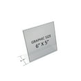 Horizontal Slanted, L-Shape Acrylic Sign Holder (6"W x 5"H) - Walmart.com