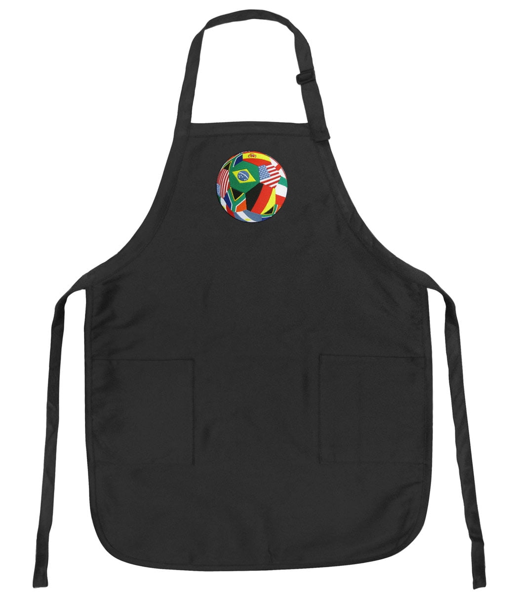 World Cup Fan Apron DELUXE Soccer APRONS Barbecue Grilling or Kitchen ...