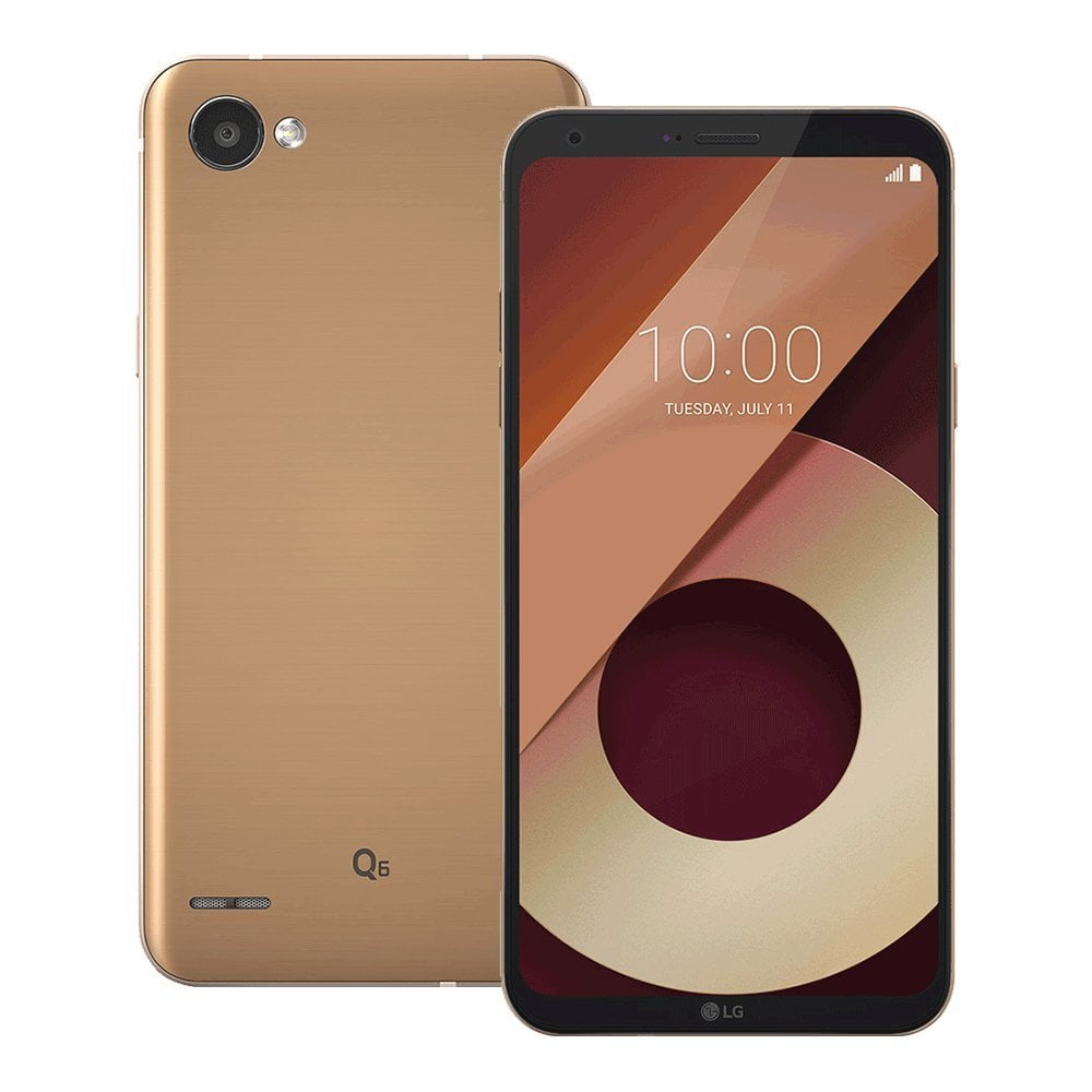 Smartphone LG Q6 32GB Desbloqueado Negro Oro LG LG Q6 | Walmart en línea