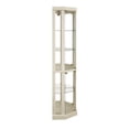 Curio Cabinets, HSUNNS 70-inch Corner Glass Display Cabinet with ...