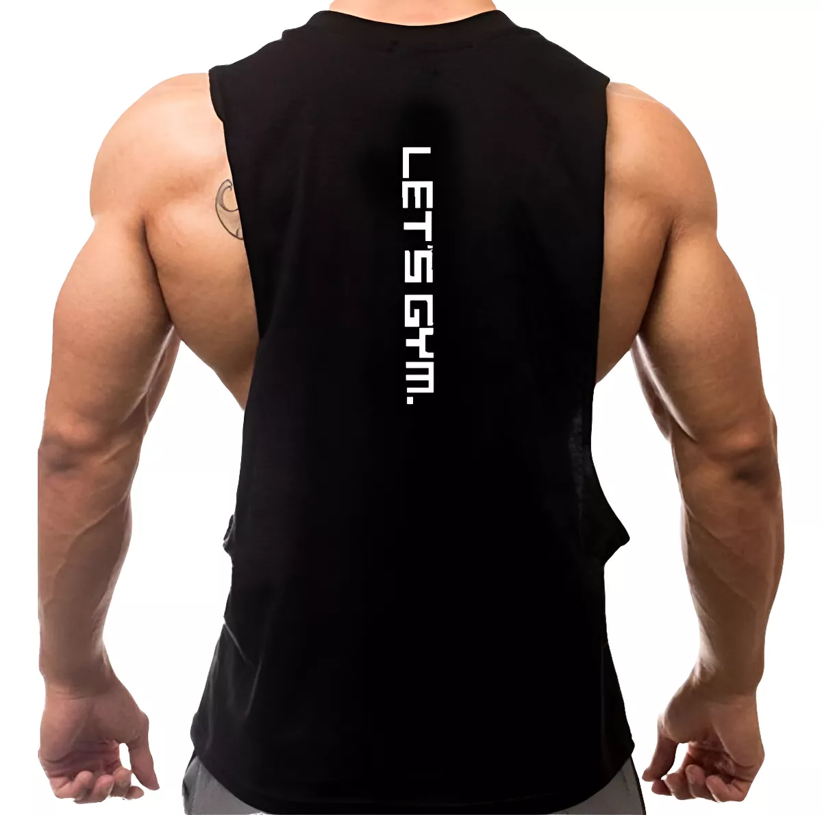 Playera Deportiva Olimpica Gym Hombre Crossfit Sin Manga | Walmart en línea