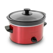 FRIGIDAIRE Triple Slow Cooker & Buffet Server, Stainless-Steel 3x2.5 Qt ...