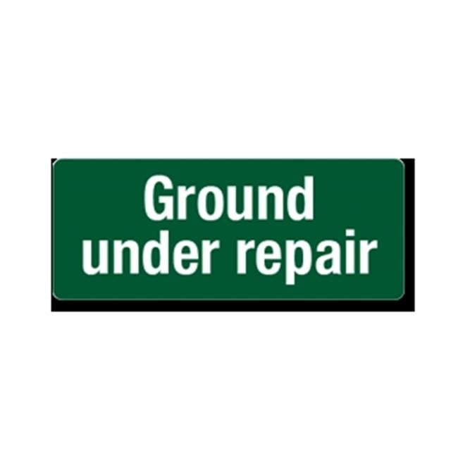 EverMark GHM025 Ground Under Repair Clip-On Sign - Walmart.com