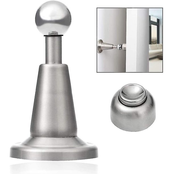 Door Stopper, Stainless Steel Door Bracket, Magnetic Door Stopper Door ...