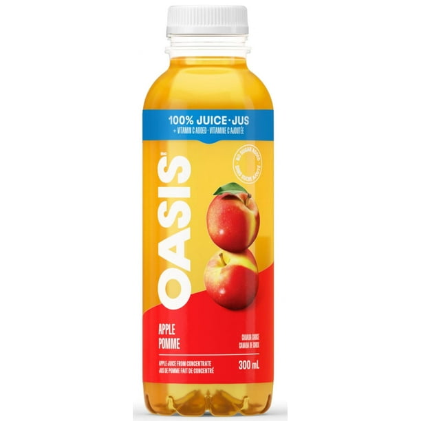 Oasis Apple Juice, 300ml Pack of 24 - Walmart.ca