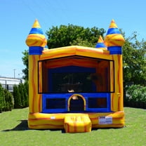 JumpOrange Large Commercial Grade Bounce House with Included Air Blower ...