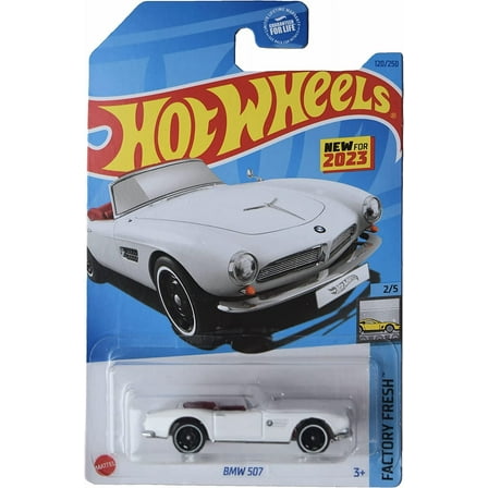 Hot Wheels Factory Fresh 2/5 (2023) Red BMW 507 Toy Car 120/250 ...