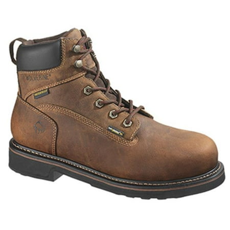 Wolverine W10080 08.5EW Mens Brek Boot Brown, 6 in. - Size 8.5 Extra ...