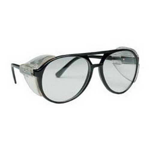 Sas Safety 5125 Classic Safety Glasses Black Frame Clear Lens