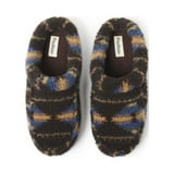 Dearfoams Men's Cozy Comfort Fuzzy Clog Slippers with Flannel Lining ...