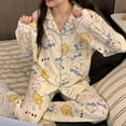Anime chiikawaspring and autumn cartoon cute pajamas hachiware long ...