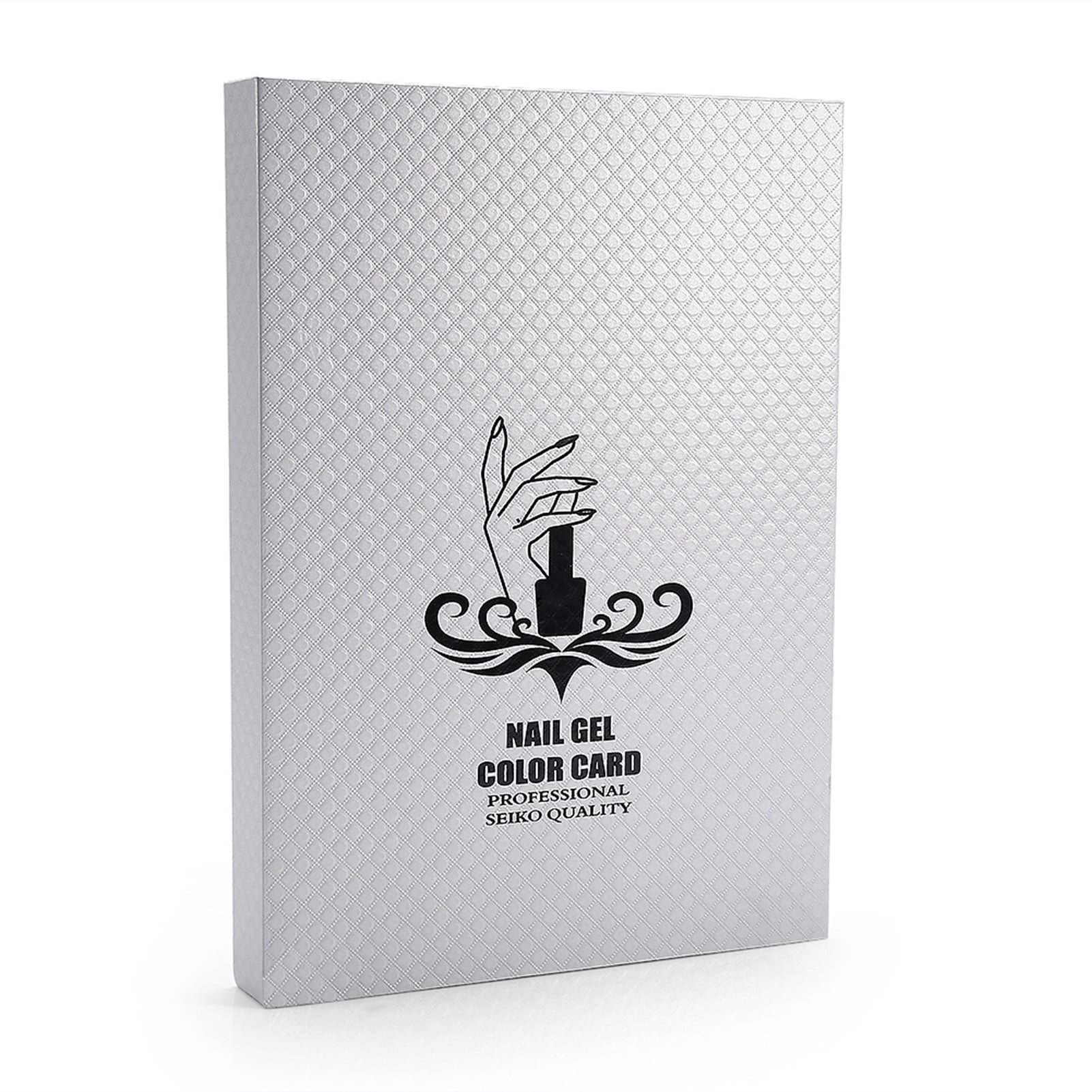 Ldyso Nail Gel Color Card Box Nail Polish Glue Book Nail Box Embedded ...