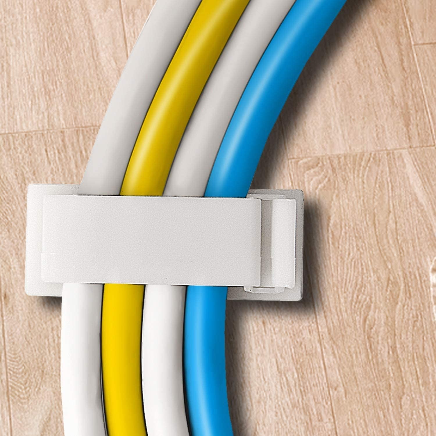 50 Pack Self Adhesive Cable Management Clips,Cable Organizers Wire ...