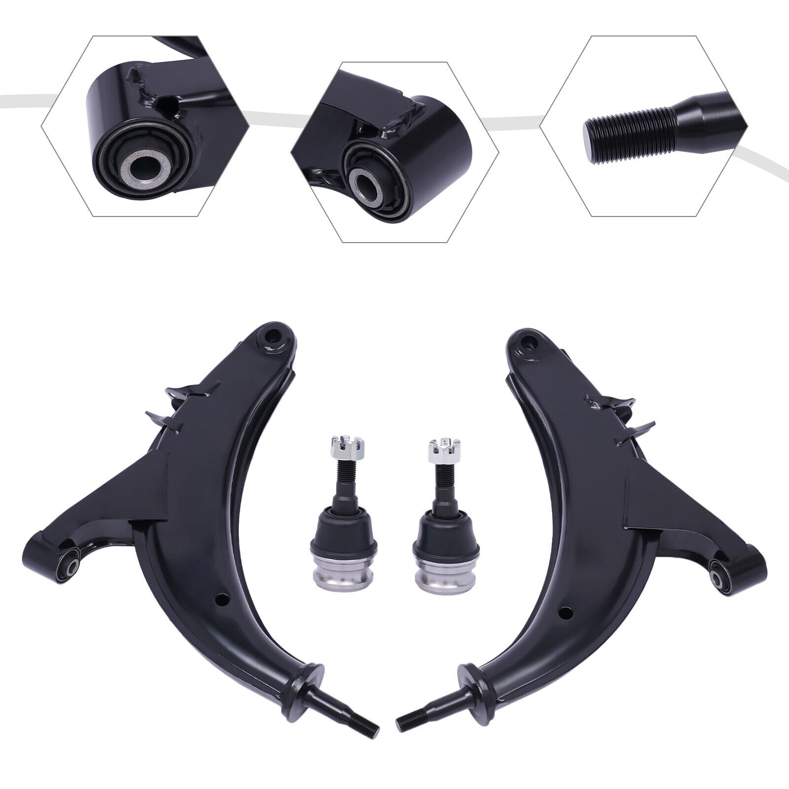 Front Lower Control Arm with Ball Joint Kit for 1990-2006 Subaru Baja ...