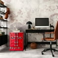 Industrial Container, Side Table, Retro Bedside Table, Storage Cabinet ...