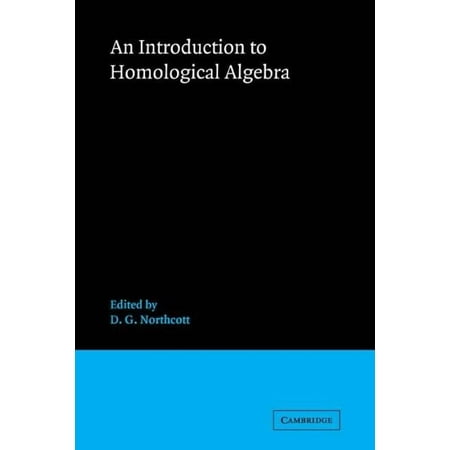 An Introduction to Homological Algebra | Walmart Canada