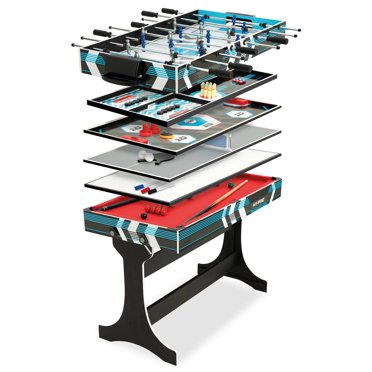 Costway 54'' Foosball Soccer Table Competition Sized Football Arcade ...