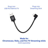 Minisuit Micro USB 8" Cable for Google Chromecast, Fire, Roku ...