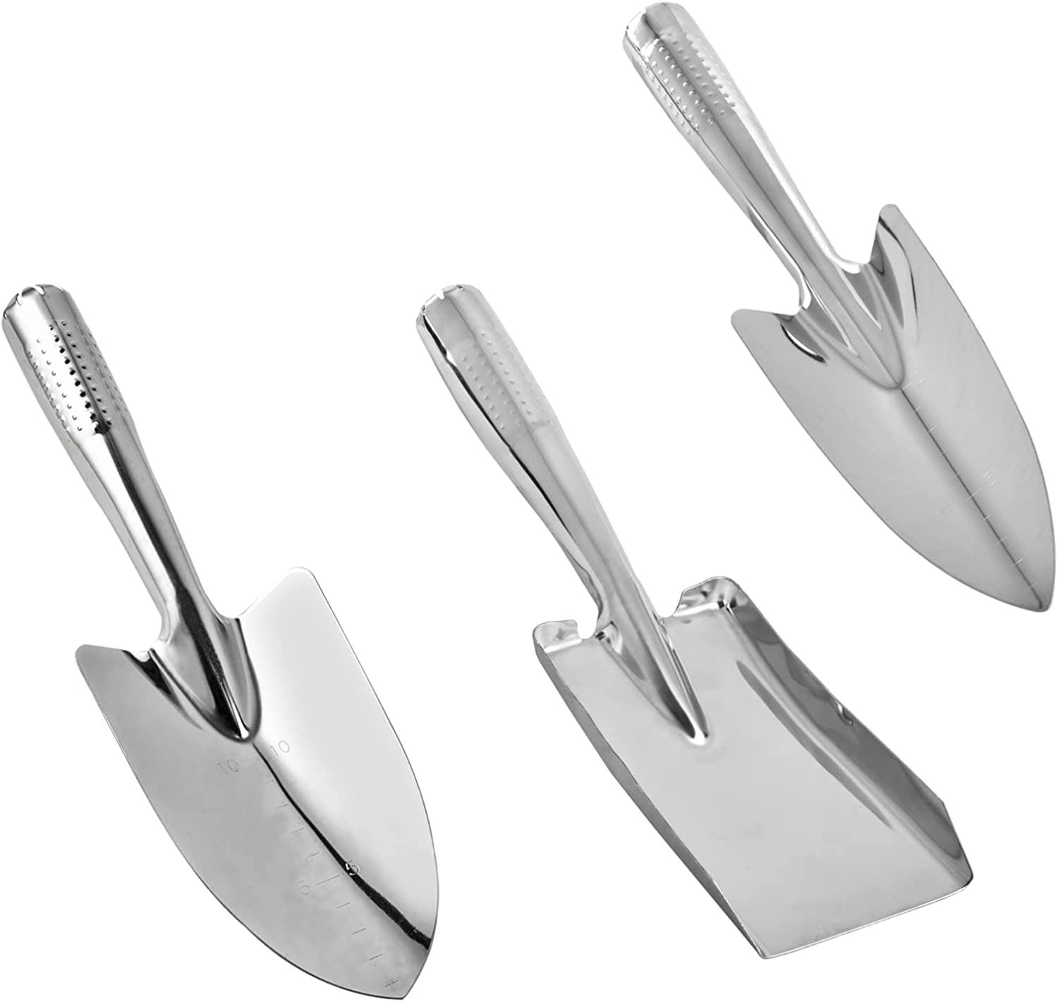 3 Pcs Garden Trowel Stainless Steel Hand Shovel, Small Shovels for ...