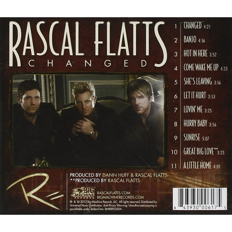 Rascal Flatts Changed Tour