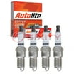 Autolite 5325 Copper Resistor Spark Plug (4 Pack) - Walmart.com
