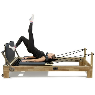 Janet - PersonalHour Wood Foldable Pilates Reformer Exercise Workout ...