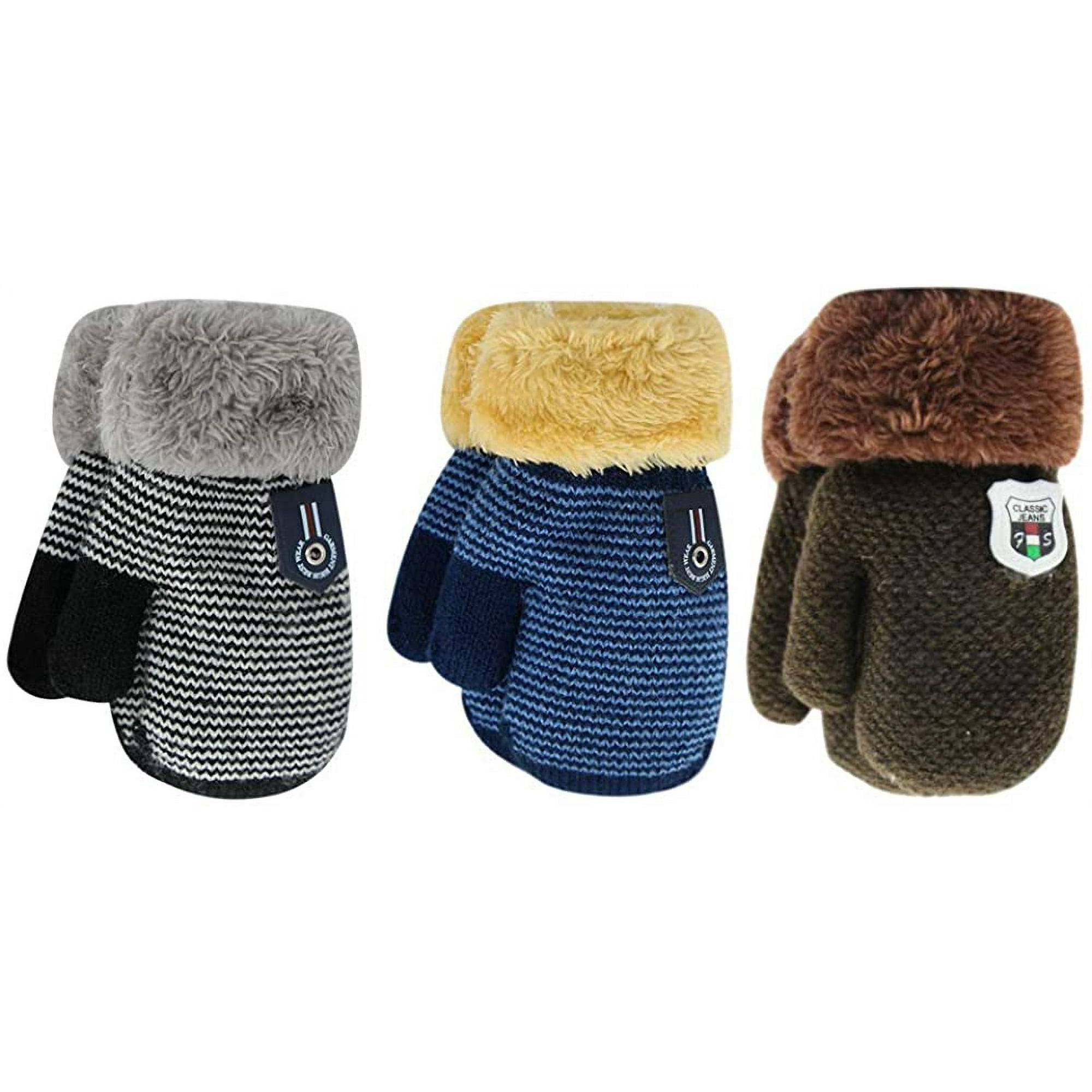 Click here for Hesignd 3 Pairs Toddler Gloves Boys Girls Winter F... prices