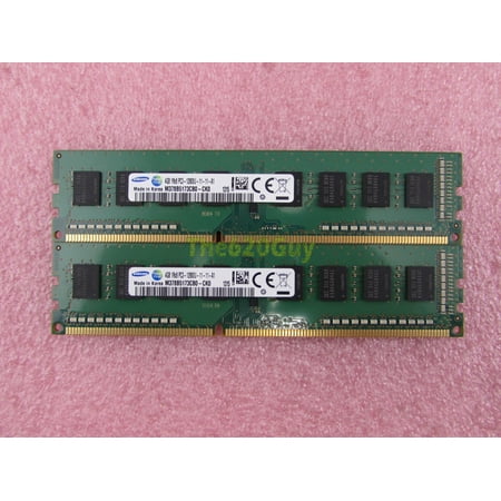Samsung M378B5173CB0-CK0 8GB 2 x 4GB PC3-12800U DDR3 1600 Mhz Desktop ...