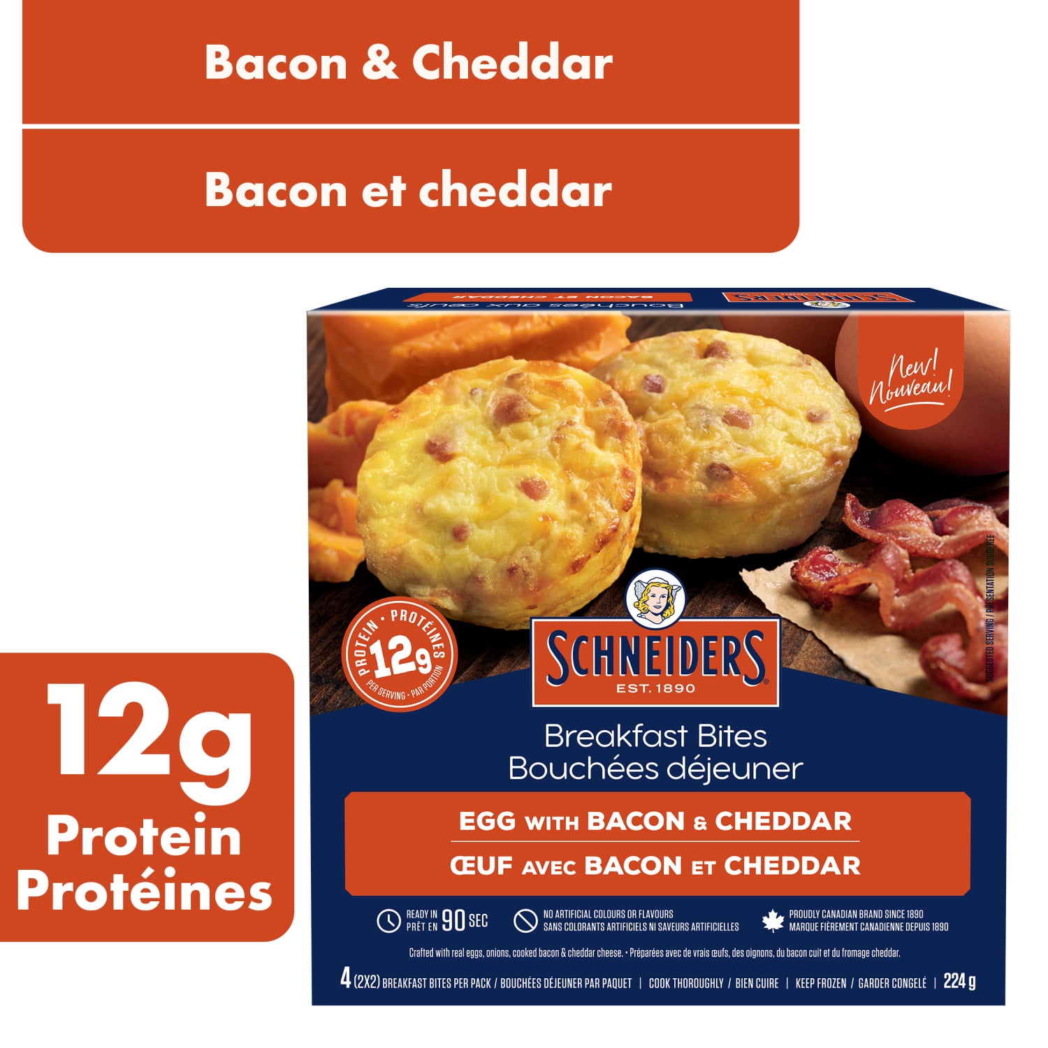 Click here for Schneiders Schneiders Egg With Bacon & Cheddar Bre... prices