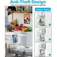 woleyi Wall Mount Anti-Theft Tablet Holder with Security Lock and Key ...