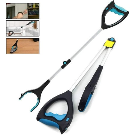 32" Folding Grabber Reacher Tool for Elderly & Disabled - Long Handy ...