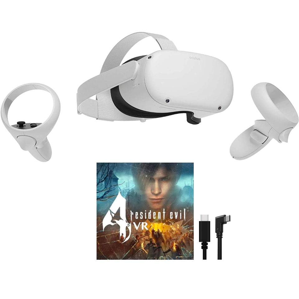 2021 Oculus Quest 2 All-In-One VR Headset 128GB, Touch Controllers ...