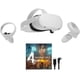 2021 Oculus Quest 2 All-In-One VR Headset 128GB, Touch Controllers ...