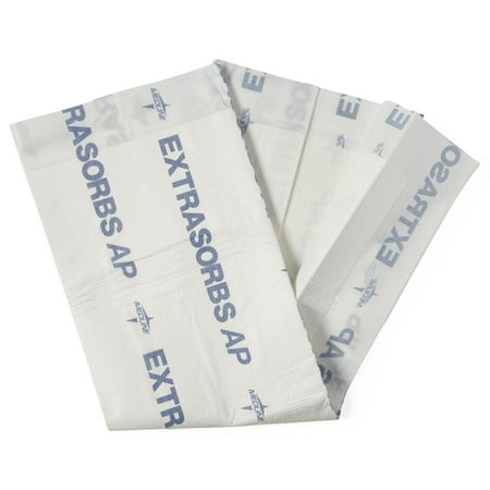 Extrasorbs Air-Permeable Disposable Drypads,White,36" X 30" - UNDERPAD ...