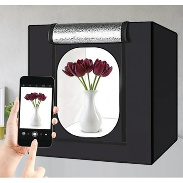 DUCLUS 16x16in Portable Photo Studio Light Box with 160 LED Lights and ...
