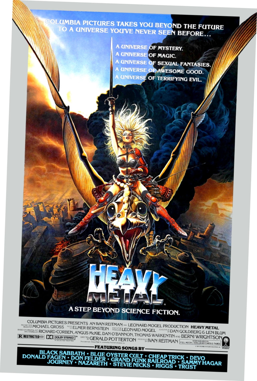 Best Posters Heavy Metal Taarna Movie Poster 11Inx17In Mini Poster ...