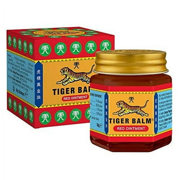 Tiger Balm Red EXTRA STRENGTH Pain Relieving Ointment - Muscle Relief ...