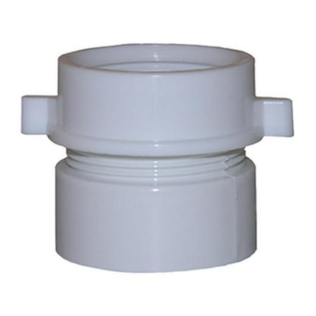 03-4253 White PVC Drain Pipe Adapter - Pack Of 6 - Walmart.com