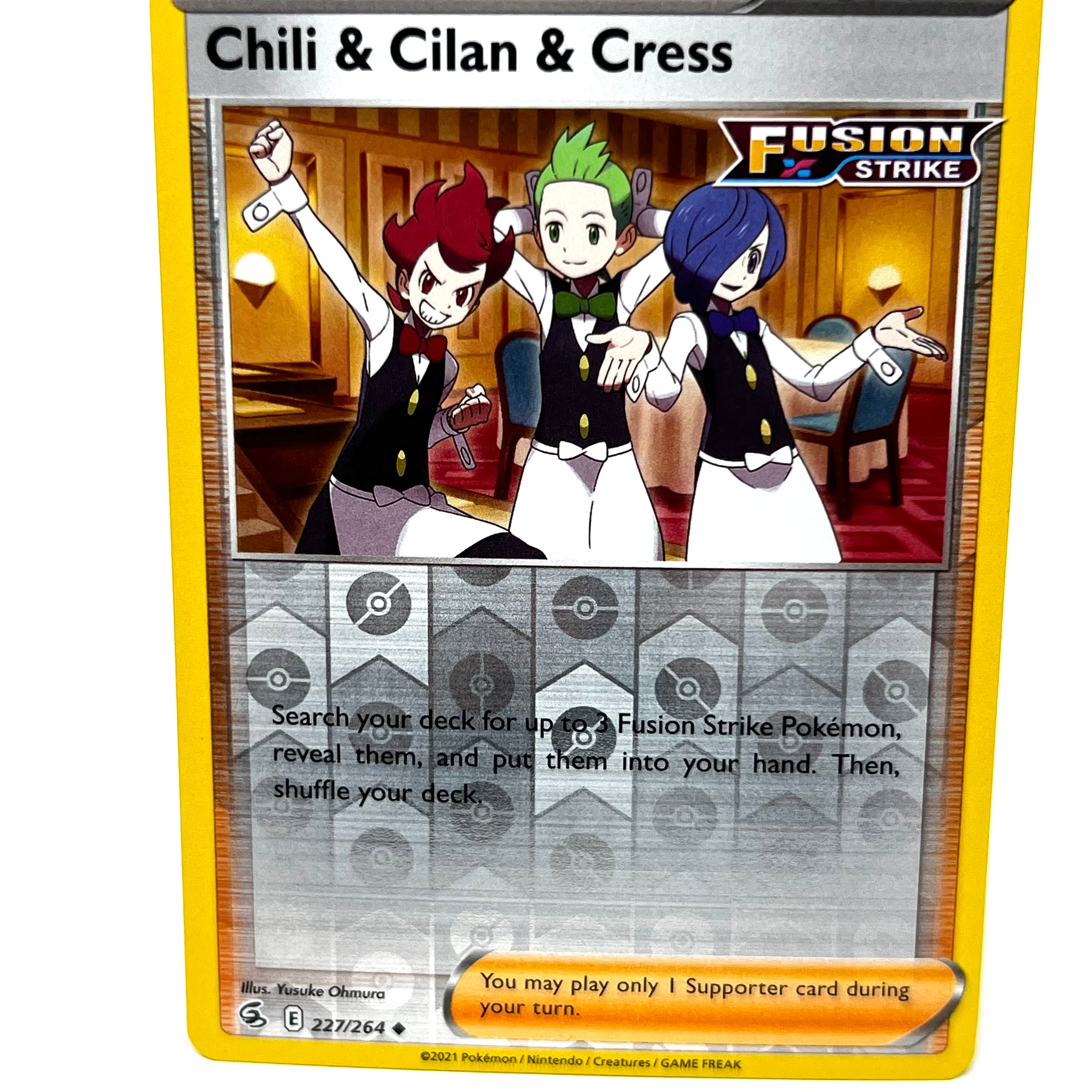 Cilan Pokemon Card