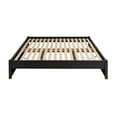 Prepac Select 4 Post King Platform Bed in Deep Black - Walmart.com
