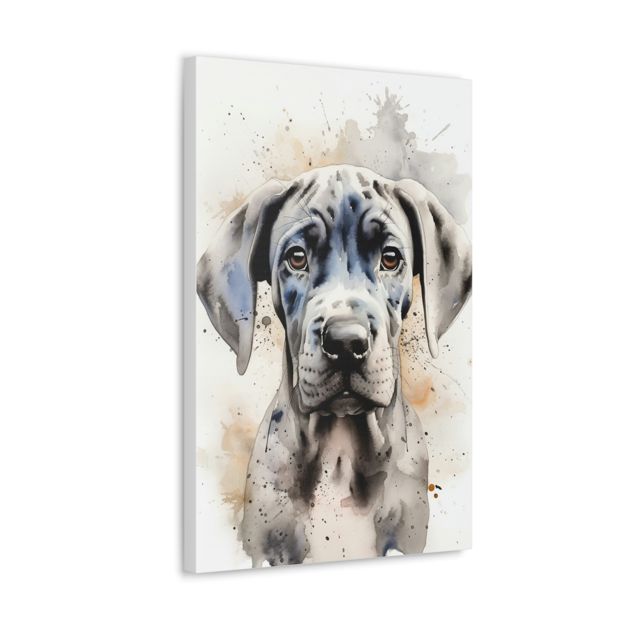 Watercolor Great Dane Painting 2 - Nursery Collection - Bedtime Stories ...