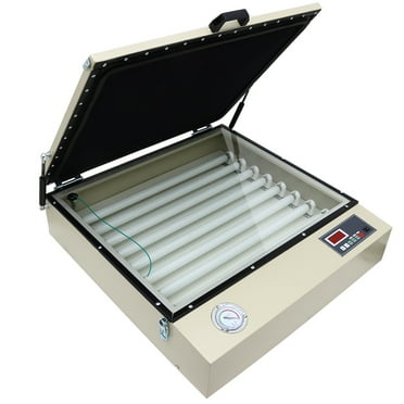 H-E 20 x 24In UV Exposure Unit 80W Silk Screen Printing Vacuum LED ...
