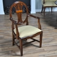 Oval Back Inlaid Chairs, Set of 10 - Walmart.com