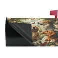 Ryvnso Mailbox Cover Cute Dog Forest Magnetic Mailbox Wrap Standard ...