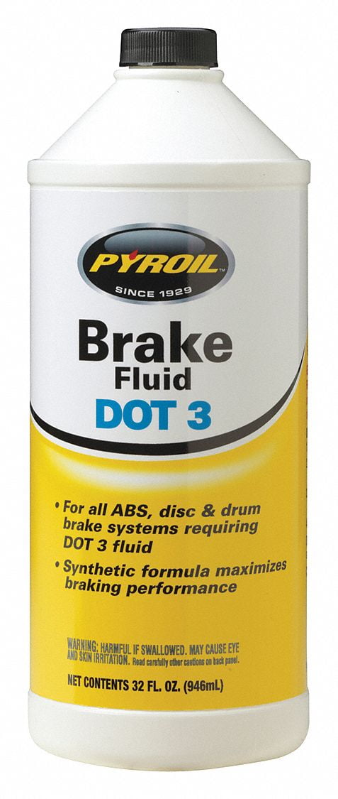 Pyroil Brake Fluid,32 Oz,Dot 3 PYBF32 - Walmart.com